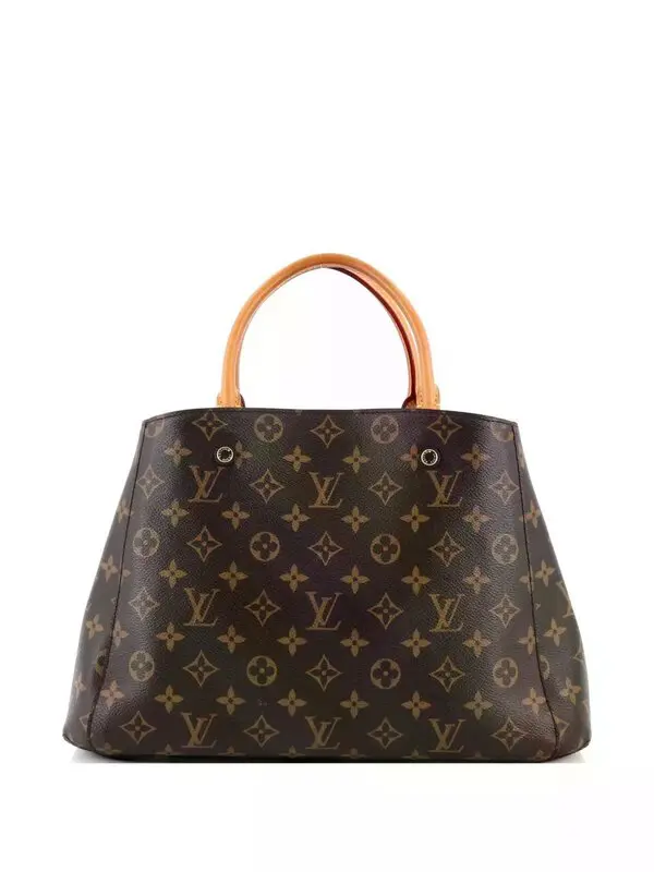 LOUIS VUITTON Montaigne Handbag Monogram Canvas Mm Tote