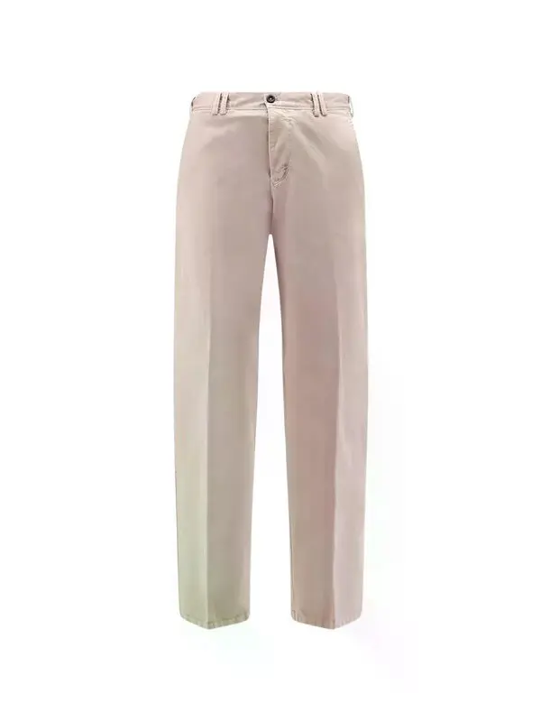 PT TORINO Belt-loops Double-pocket Trousers - Neutrals