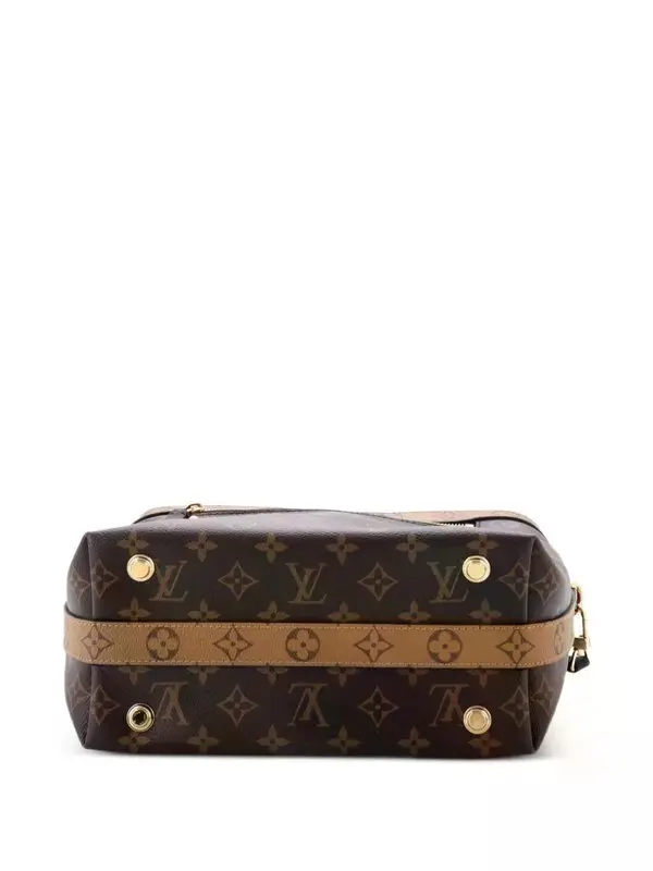 LOUIS VUITTON City Cruiser Handbag Reverse Monogram Canvas Pm - Brown