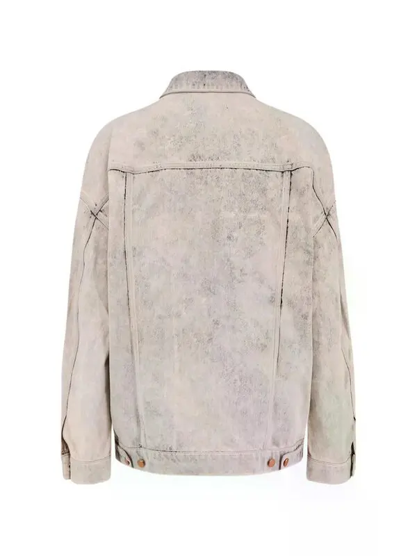 3x1 Bleached Denim Trucker Jacket