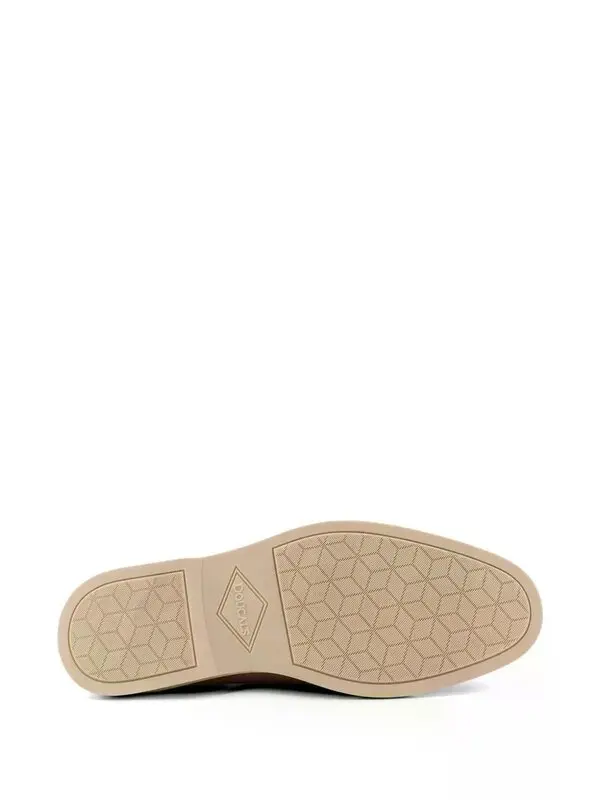 DOUCAL'S Suede Loafers With Stitching