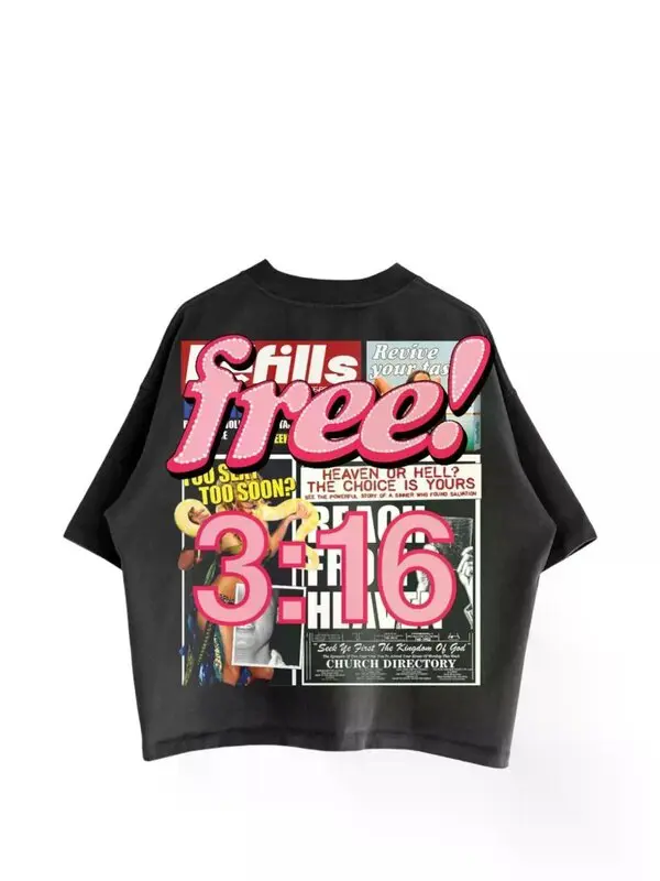 FREE REFILLS Tabloid T-shirt