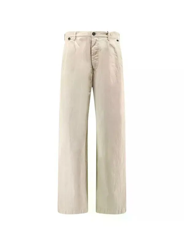 MASSIMO OSTI STUDIO Logo-patch Trousers