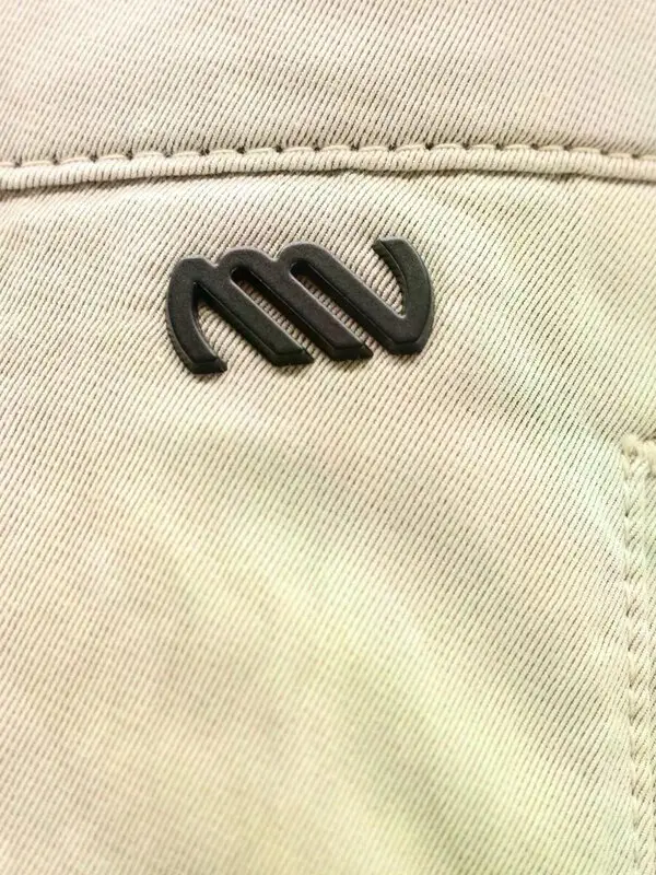 MASSIMO OSTI STUDIO Logo-patch Trousers