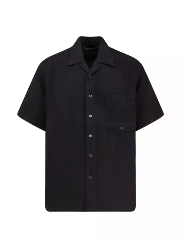 MASSIMO OSTI STUDIO Bowling-collar Shirt