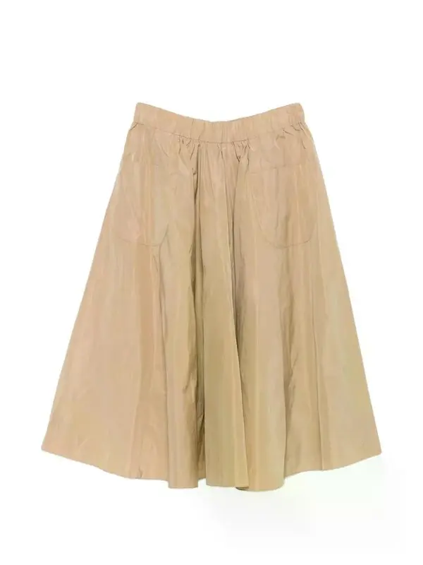 SUSANNE BOMMER A-line Midi Skirt - Neutrals
