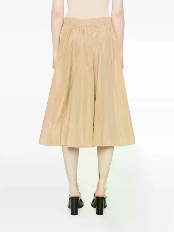 SUSANNE BOMMER A-line Midi Skirt - Neutrals