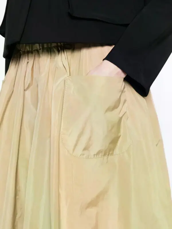 SUSANNE BOMMER A-line Midi Skirt - Neutrals