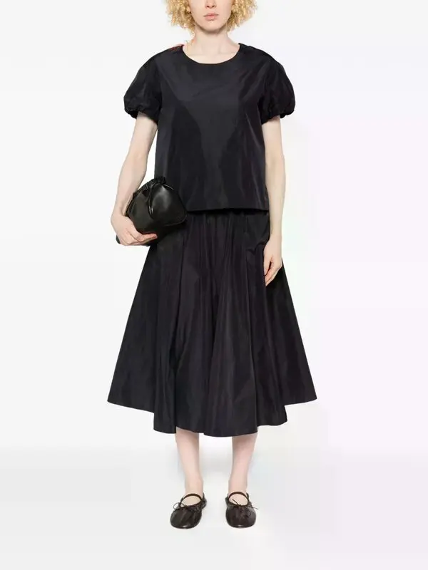 SUSANNE BOMMER Midi Skirt With Pockets - Blue