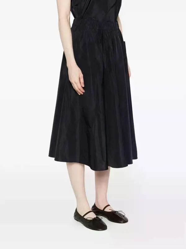 SUSANNE BOMMER Midi Skirt With Pockets - Blue
