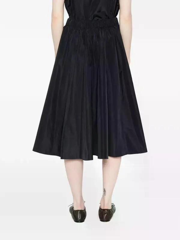 SUSANNE BOMMER Midi Skirt With Pockets - Blue