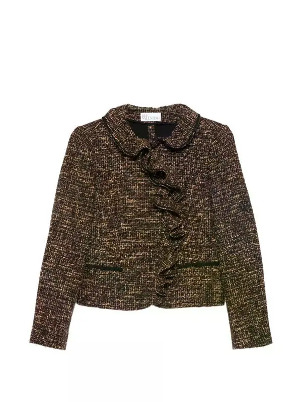 Valentino Garavani 2000s Ruffle Jacket