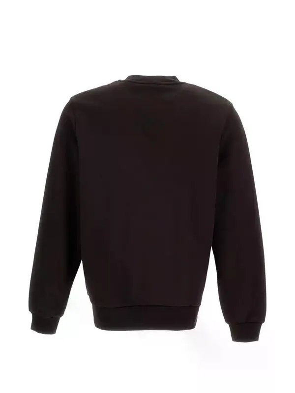 Lacoste Logo Appliqué Sweater - Brown