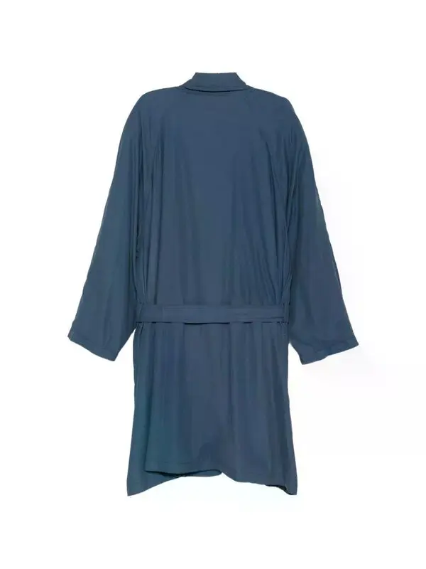 Versace 1980s Belted Raincoat