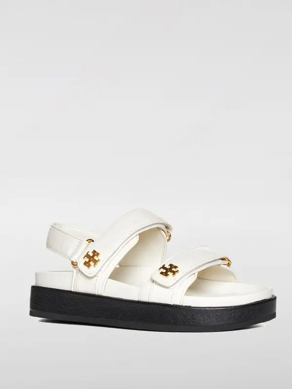 Tory Burch Heeled Sandal - Ivory