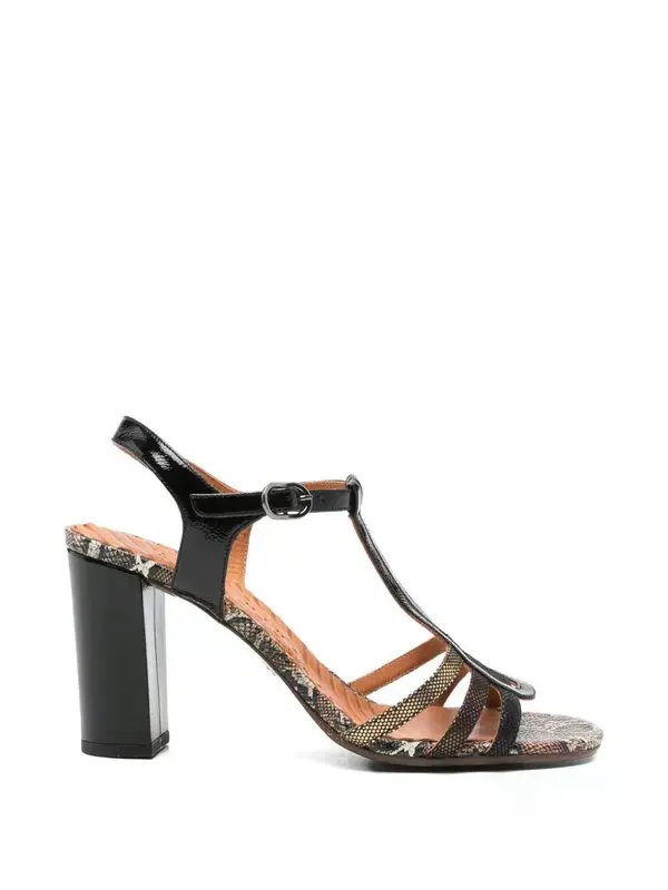 Chie Mihara Leather T-strap Sandals
