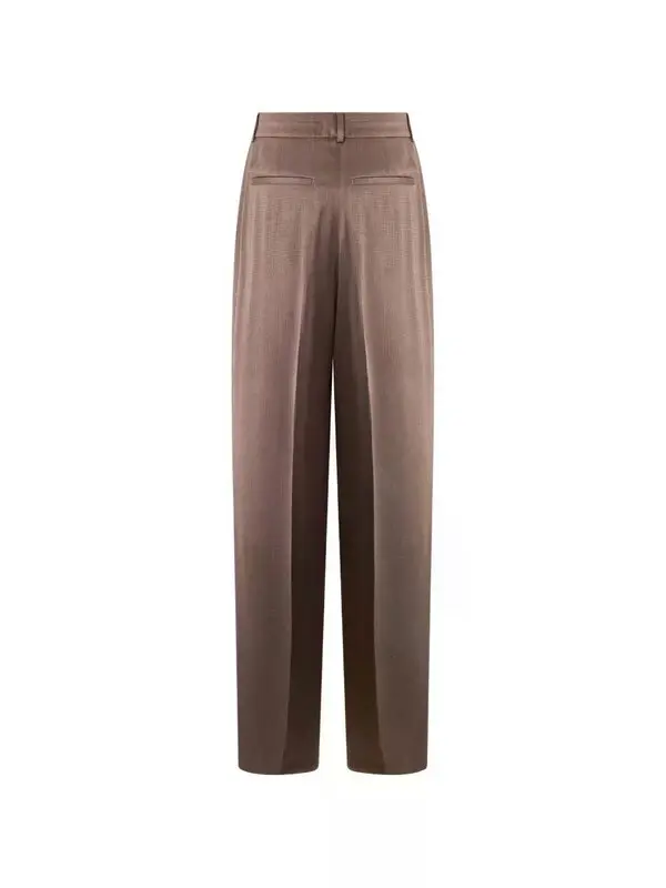 Peserico Pleated Trousers - Brown