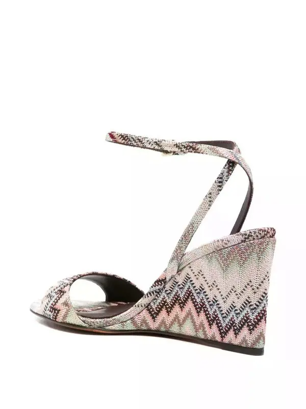 Missoni Zig-zag Wedge Sandals