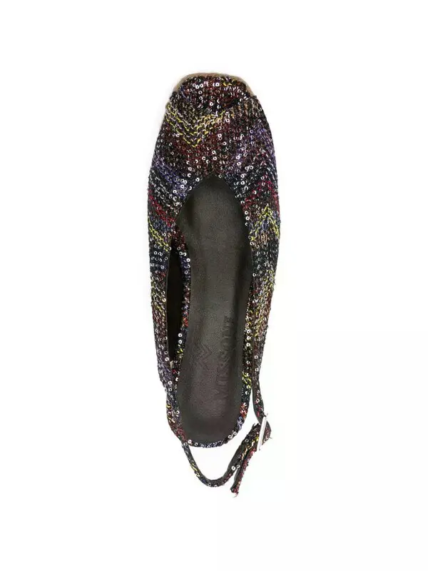 Missoni Open-toe Slingback Platform Sandals