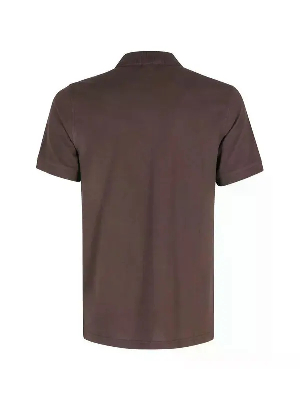 FAY Short-sleeves Polo Shirt - Brown