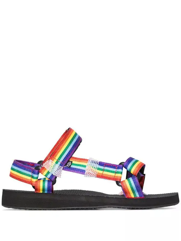 ARIZONA LOVE Rainbow Trekky Ribbon Sandals