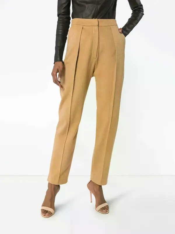 Matériel Pleated Wide-leg Trousers