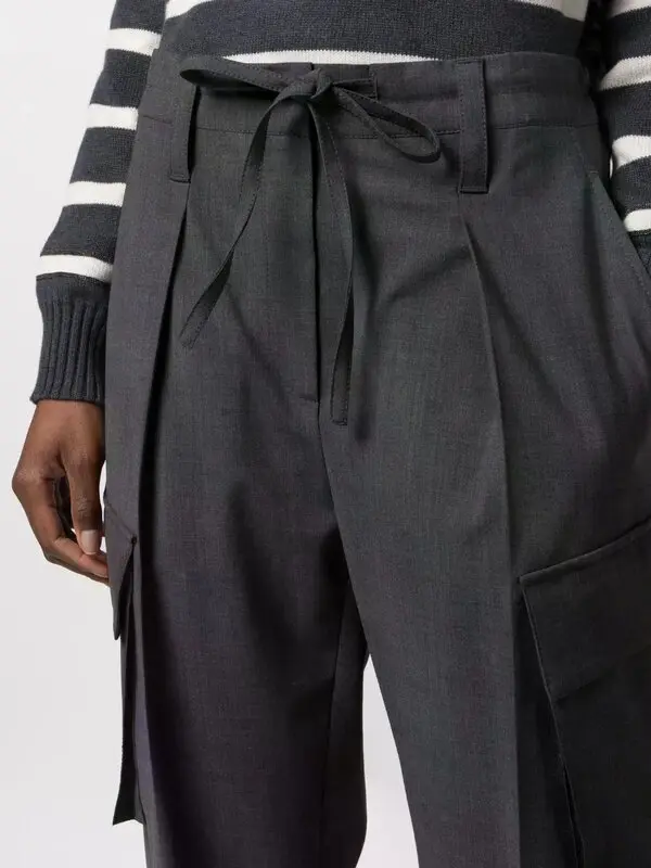 Brunello Cucinelli Drawstring Tailored Trousers