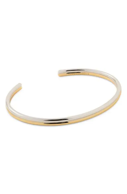 JENNIFER FISHER 2-tone Thread Cuff Bracelet