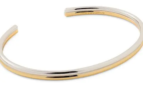 JENNIFER FISHER 2-tone Thread Cuff Bracelet