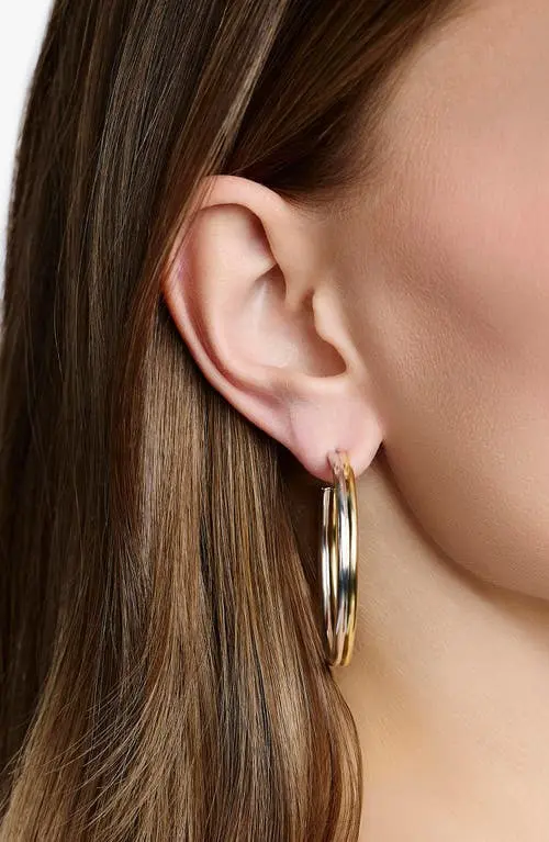 JENNIFER FISHER Thread Hoop Earrings
