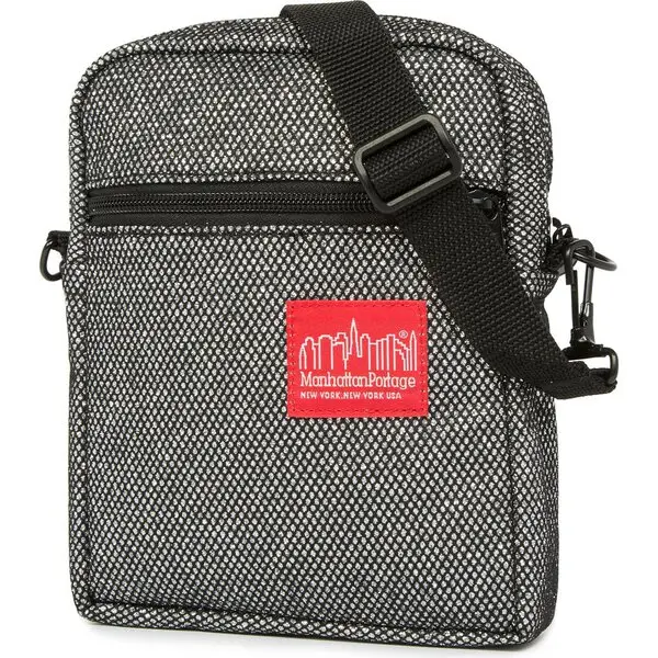 MANHATTAN PORTAGE City Lights Crossbody Bag - Gun Metal