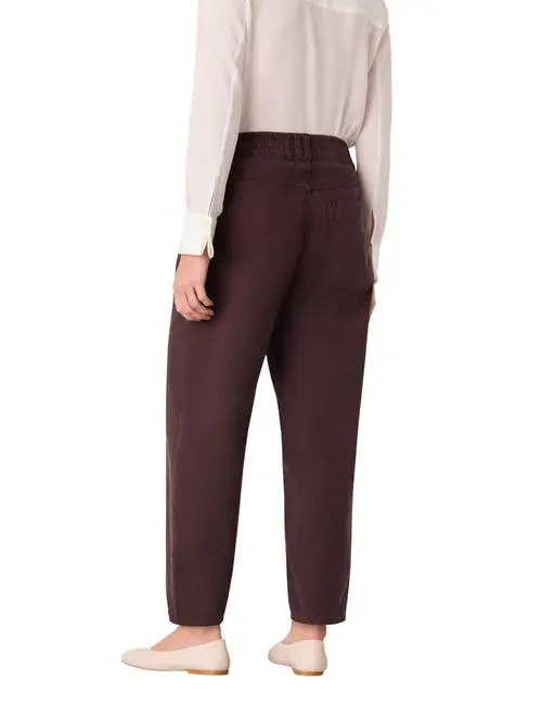 Whistles Tessa Relaxed Ankle Trousers