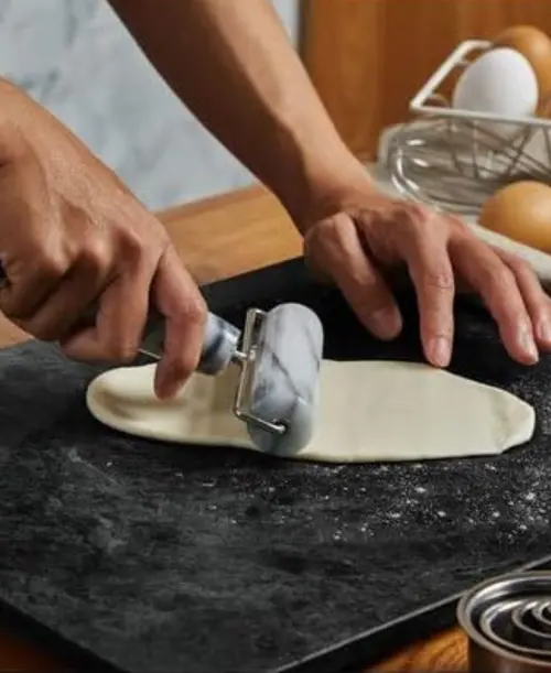 ARTIFACTS TRADING COMPANY™ Artifacts Trading Company Marble Double Pastry Roller