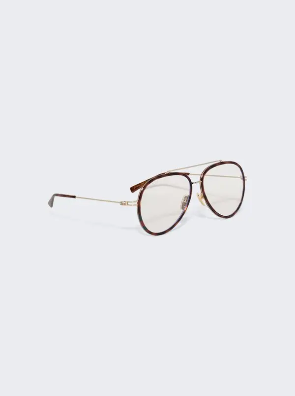 Gucci Oval Sunglasses Havana