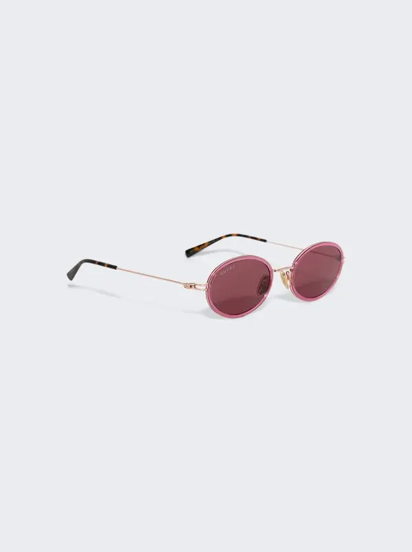 Gucci Oval Sunglasses