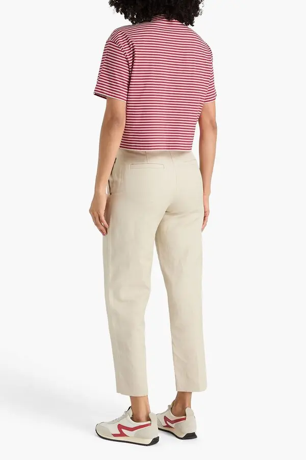 Brunello Cucinelli Striped Cotton-jersey T-shirt