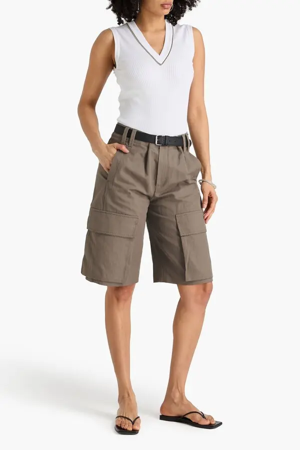 Brunello Cucinelli Linen Shorts