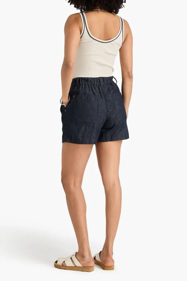Brunello Cucinelli Beadembellished Denim Shorts