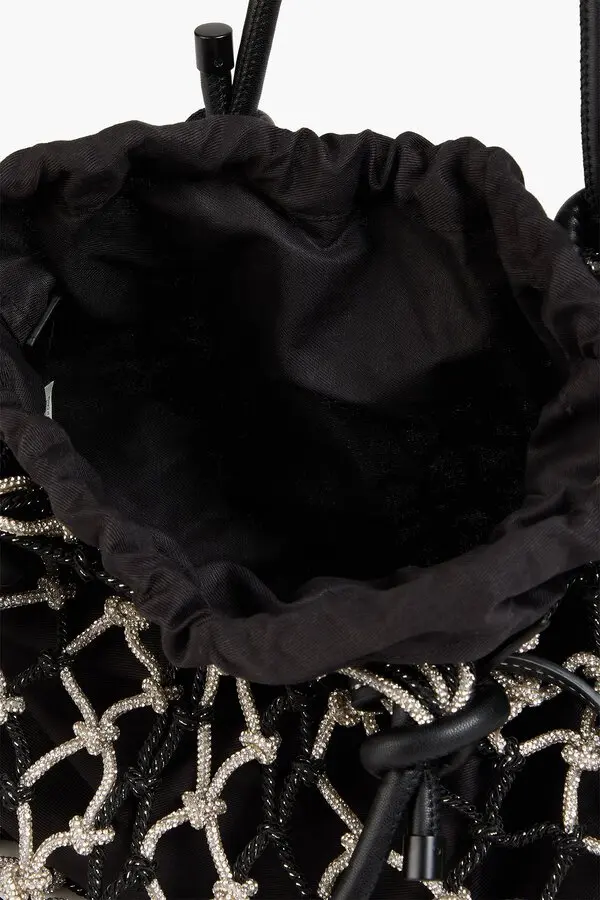 3.1 Phillip Lim Crystal-embellished Macramé Tote