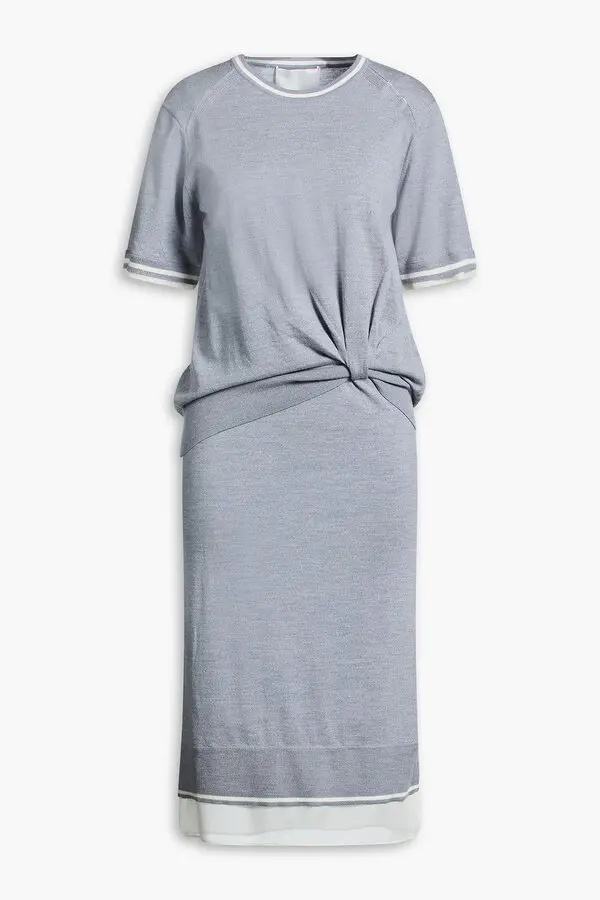3.1 Phillip Lim Twisted Wool Dress