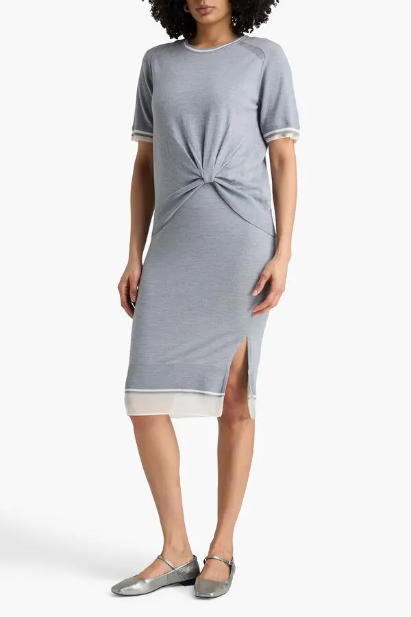 3.1 Phillip Lim Twisted Wool Dress