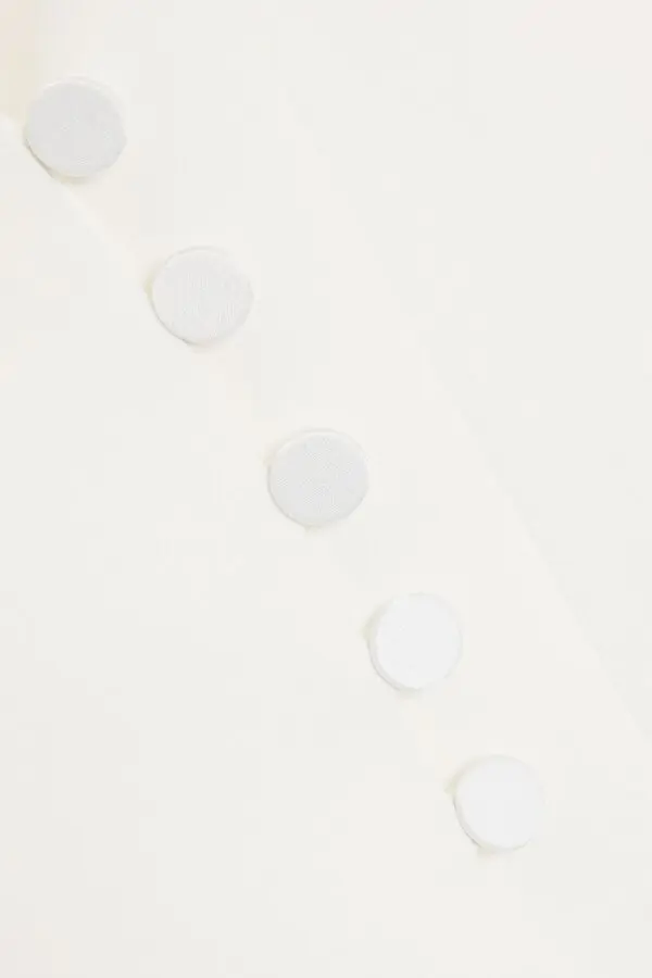 Simkhai Valerie Crepe Vest - Ivory