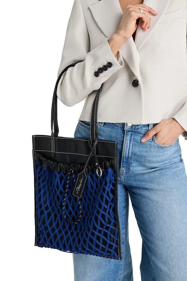 3.1 Phillip Lim Macramé And Leather Tote