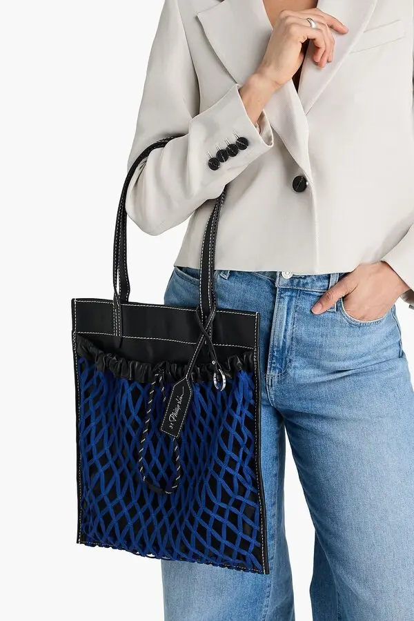3.1 Phillip Lim Macramé And Leather Tote
