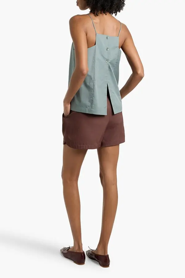 Tibi Twill Shorts