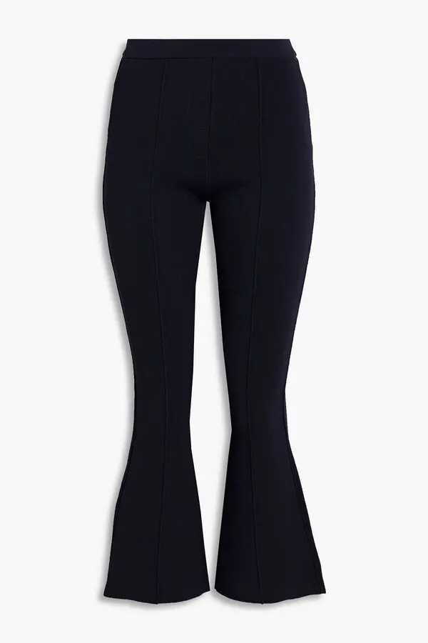 3.1 Phillip Lim Kick-flare Knit Pants - Midnight Blue