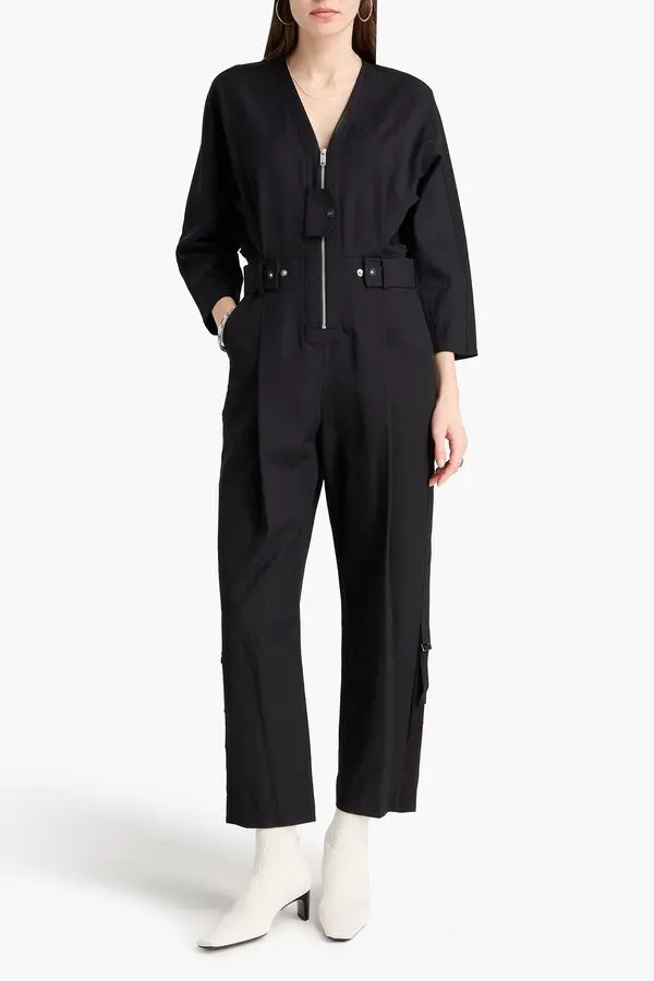 3.1 Phillip Lim Cottonblend Twill Jumpsuit