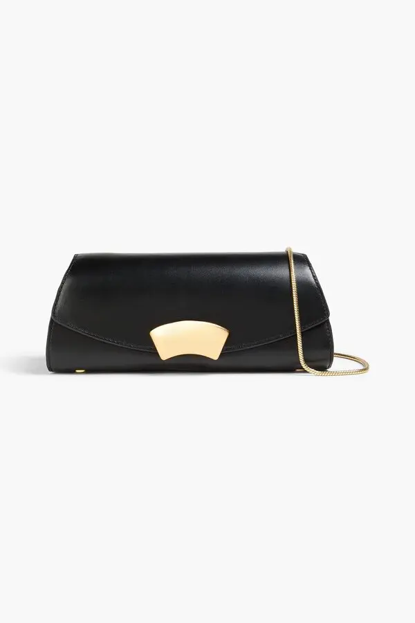 3.1 Phillip Lim Leather Clutch With Chain Strap
