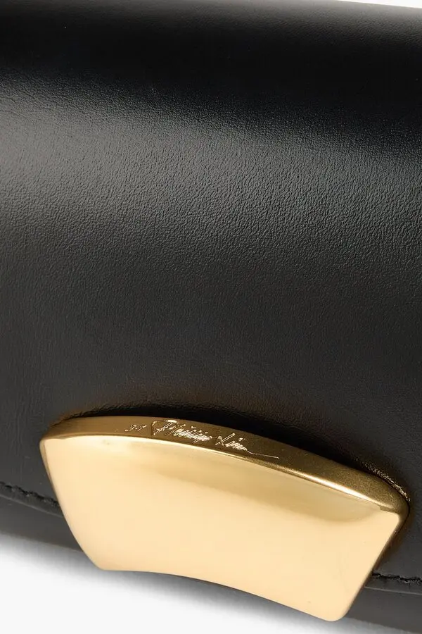 3.1 Phillip Lim Leather Clutch With Chain Strap