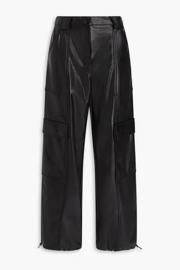 Simkhai Sofia High-rise Cargo Pants - Black